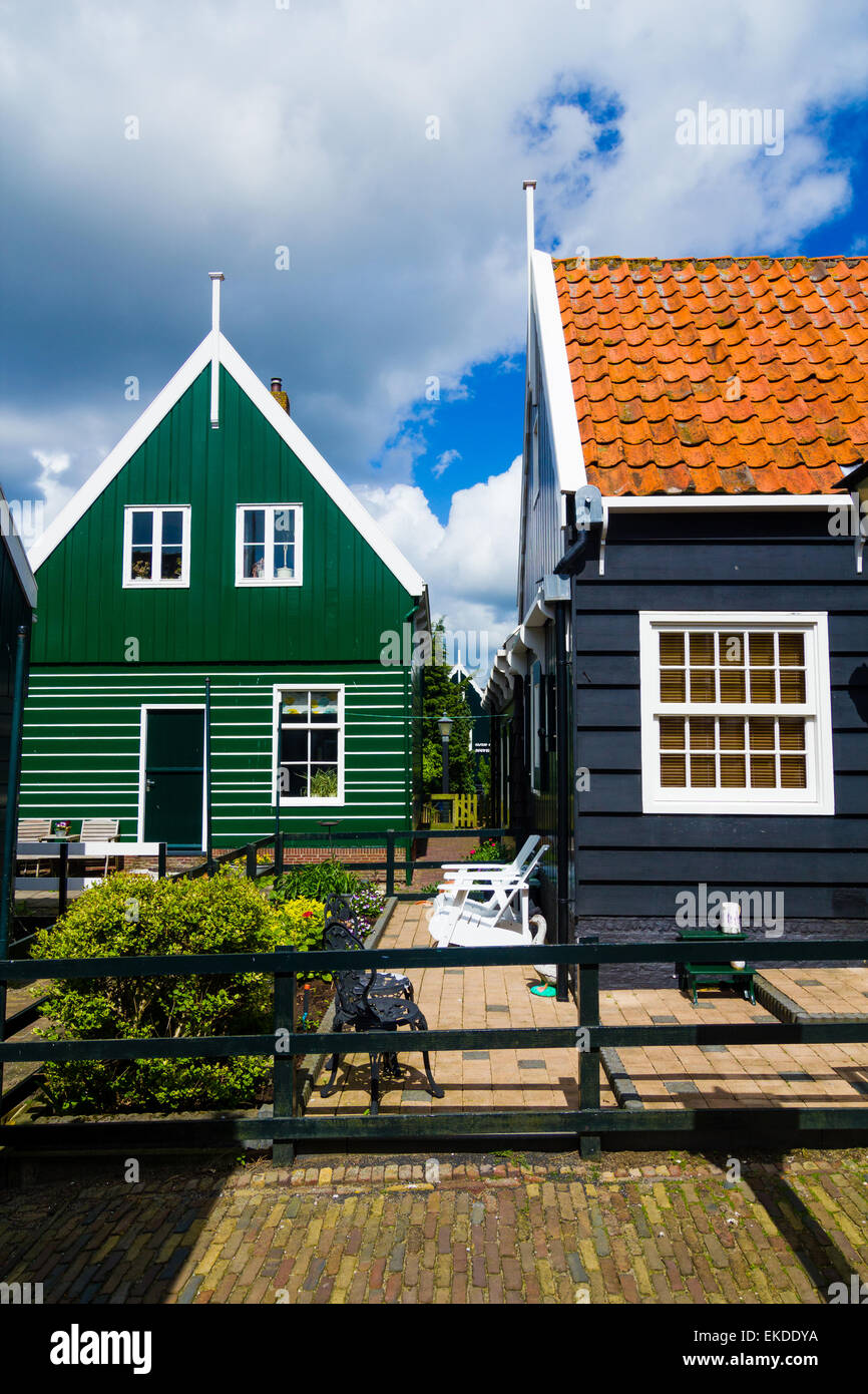 Europe netherlands amsterdam marken typical hi-res stock photography ...