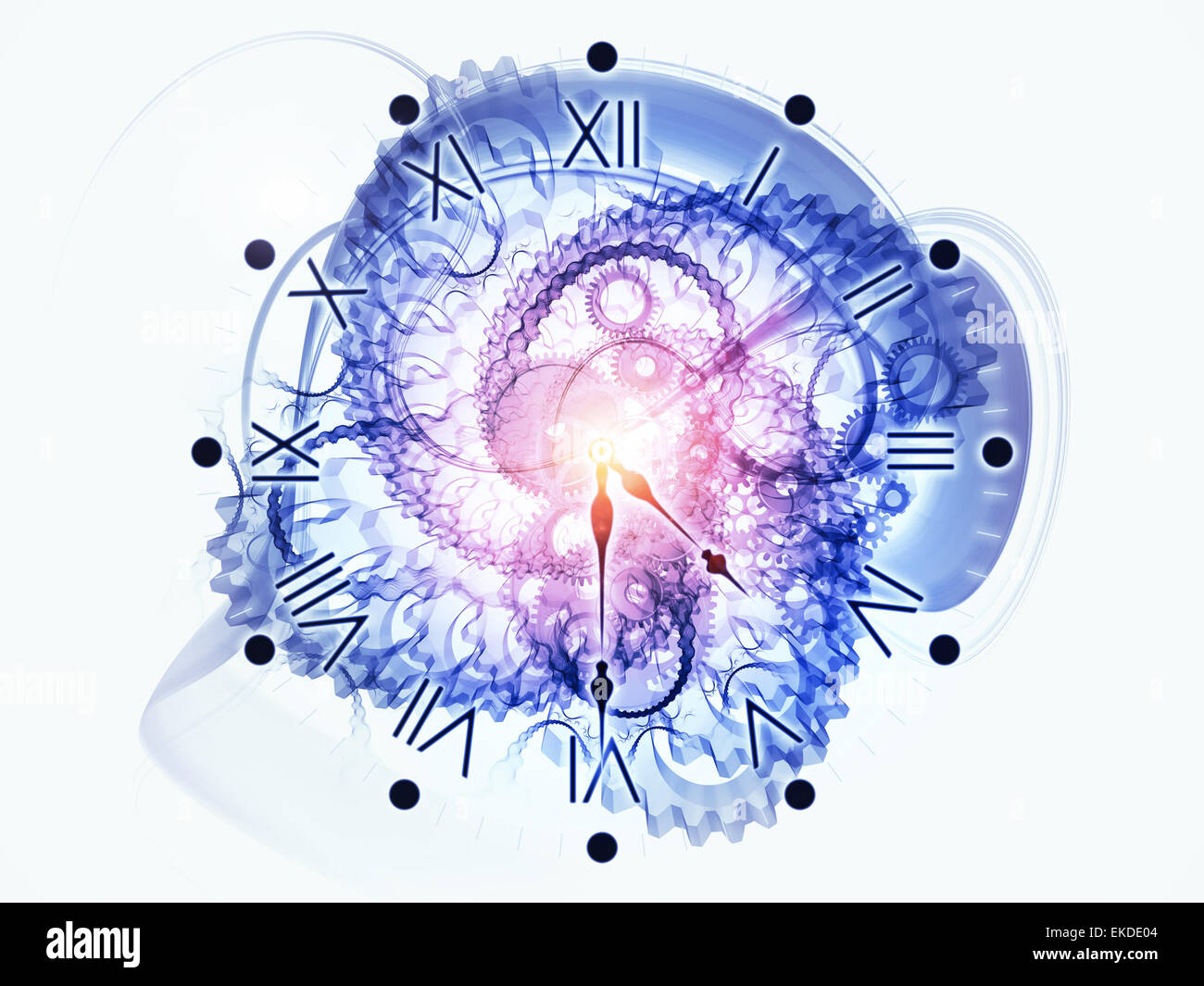 Progress of time Stock Photo - Alamy