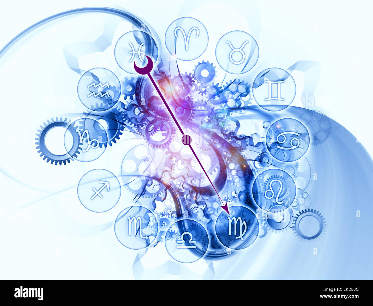 Zodiac abstraction hi-res stock photography and images - Alamy