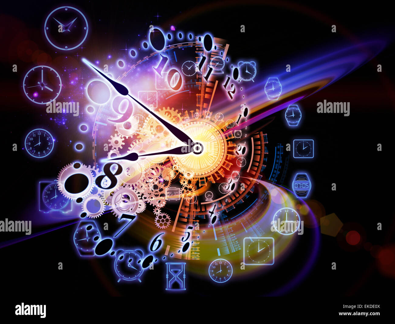Hour intervals hi-res stock photography and images - Alamy