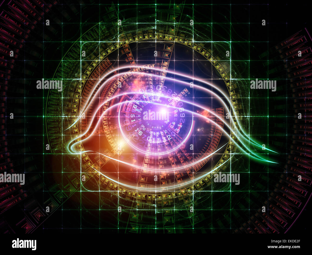 Fractal vision abstract Stock Photo - Alamy