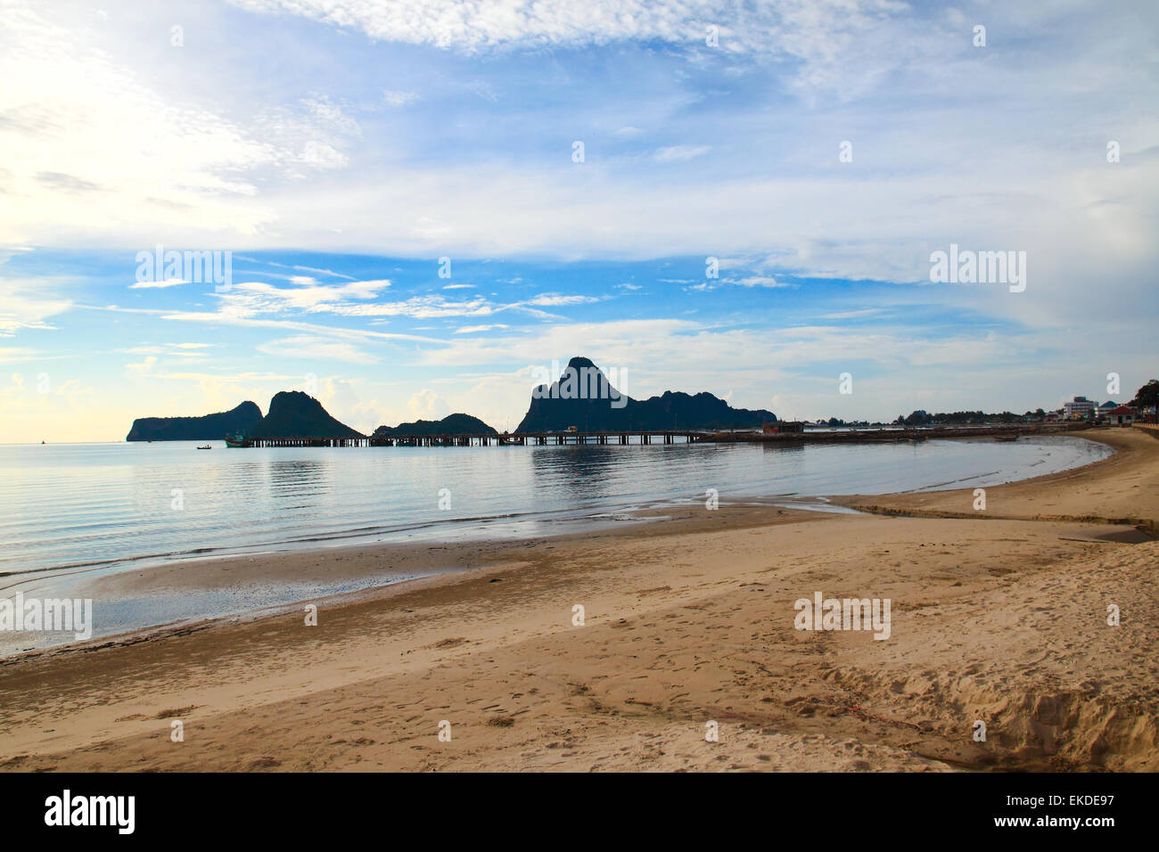 The front of the beach Stock Photo - Alamy