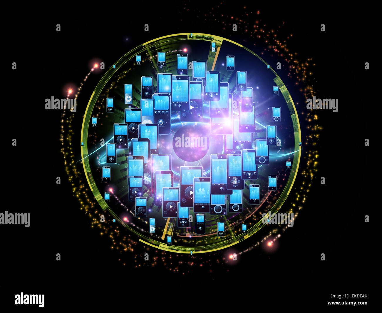 Technological media hi-res stock photography and images - Alamy
