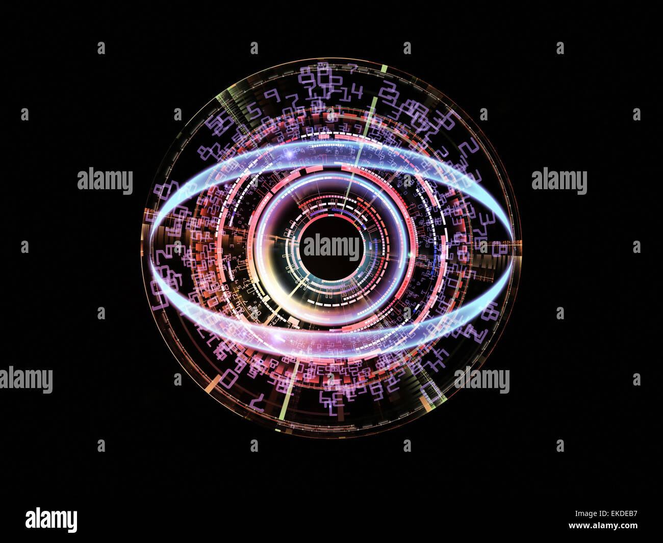 Eye of artificial intelligence Stock Photo - Alamy