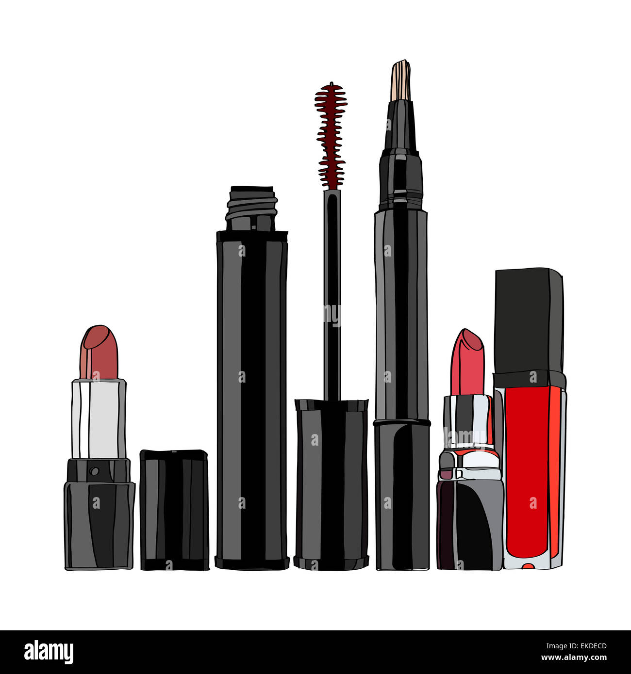 Luxury cosmetic products design Cut Out Stock Images & Pictures - Alamy