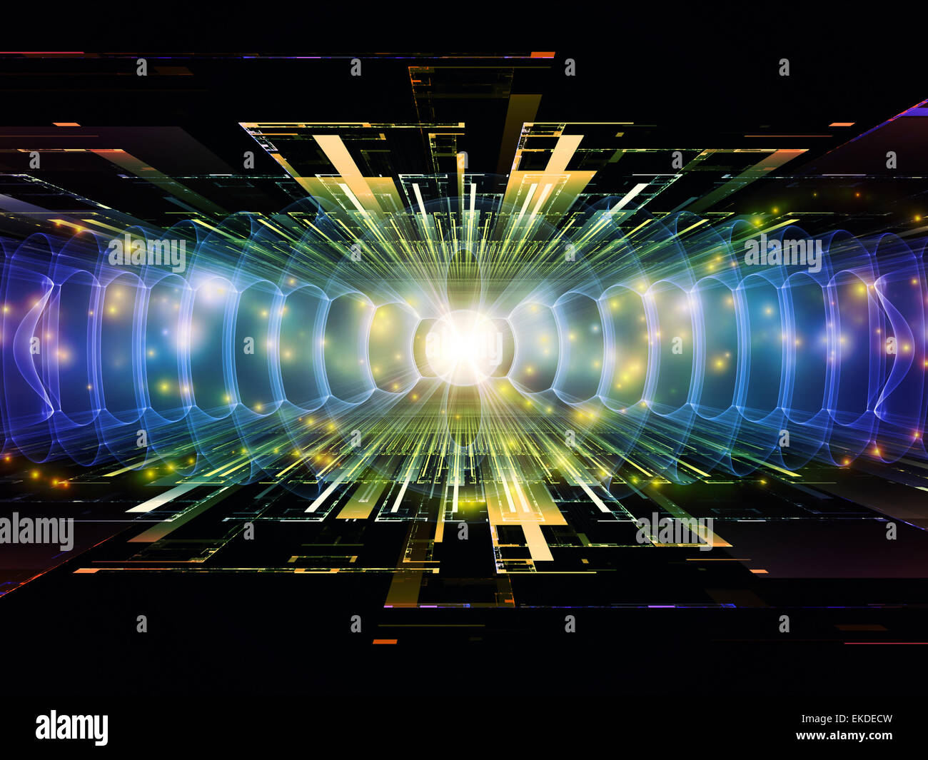 Lights of technology Stock Photo - Alamy