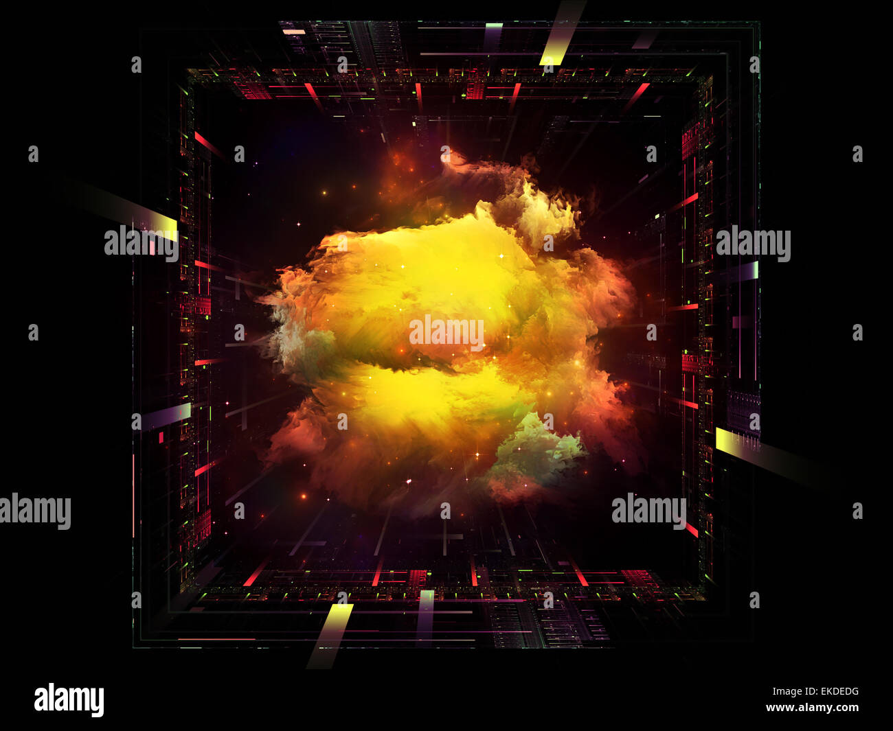 Geometry of space Stock Photo - Alamy