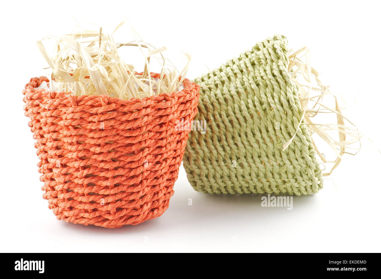 Two little flower pots Stock Photo - Alamy