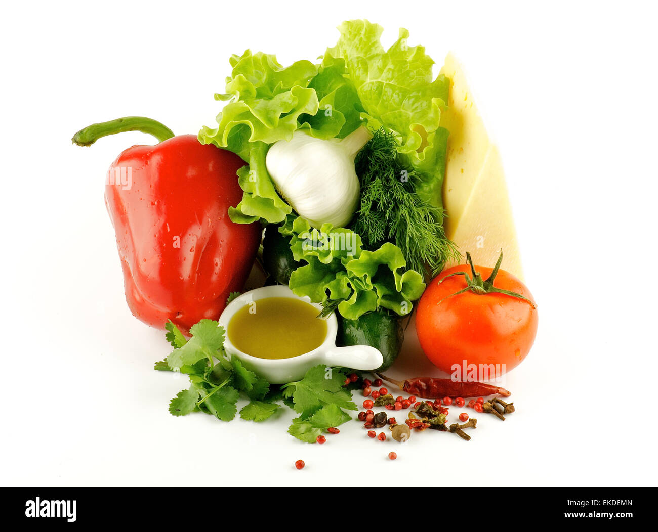 Colorful mix of vegetables Stock Photo - Alamy