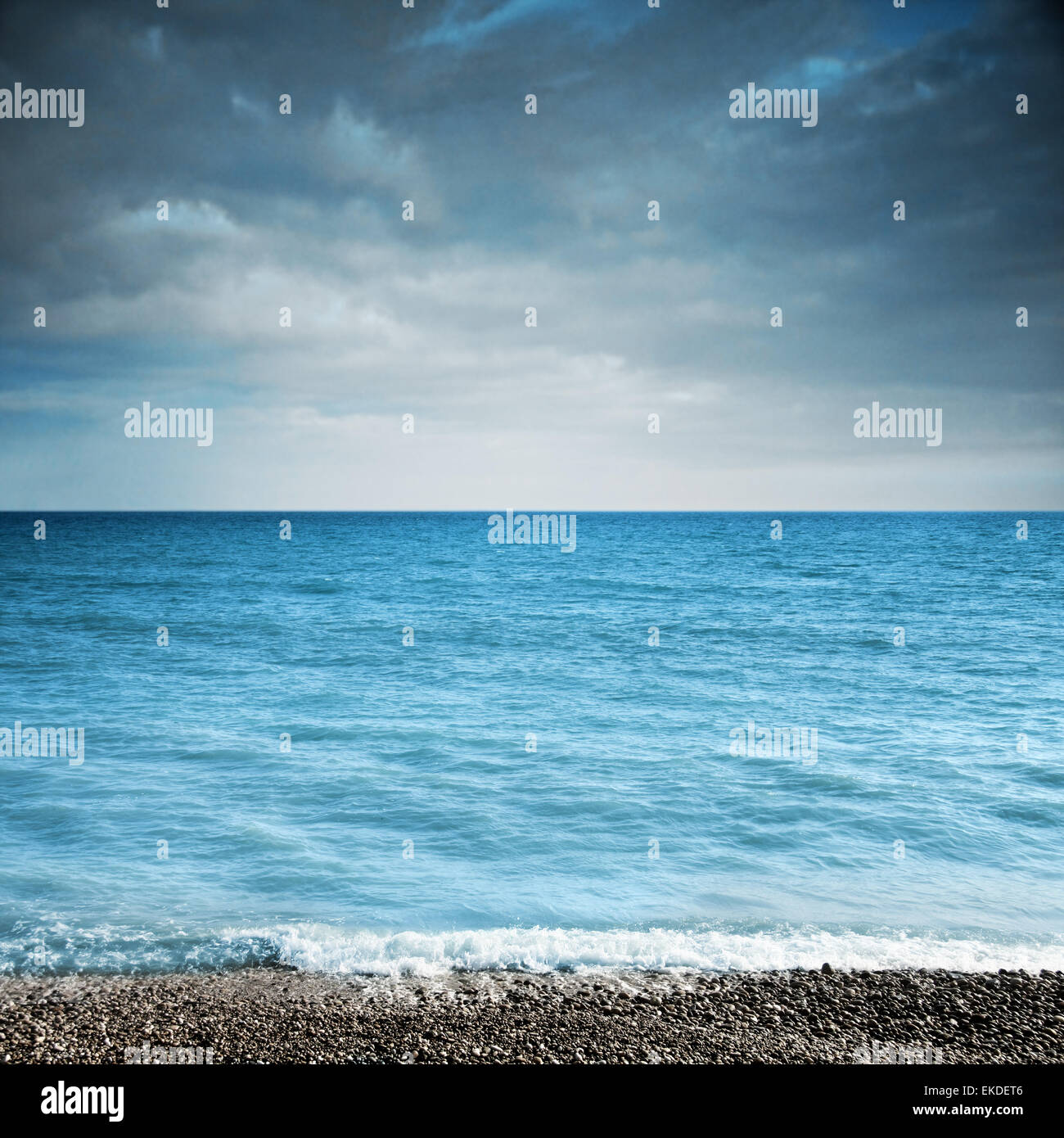 landscape with sea Stock Photo - Alamy
