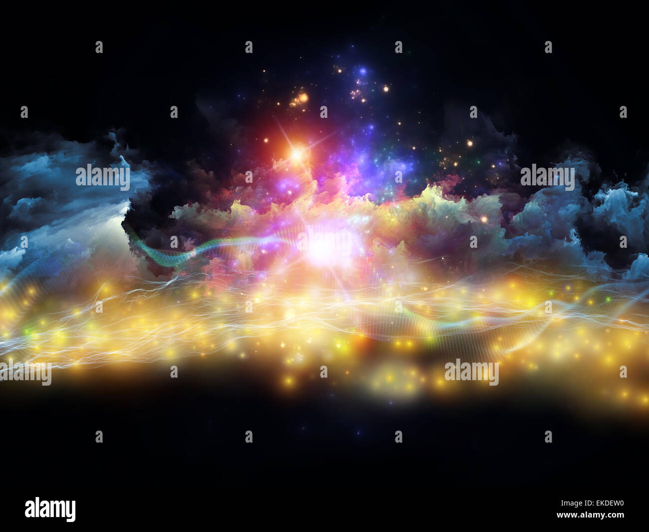 Just lights and colors Stock Photo - Alamy