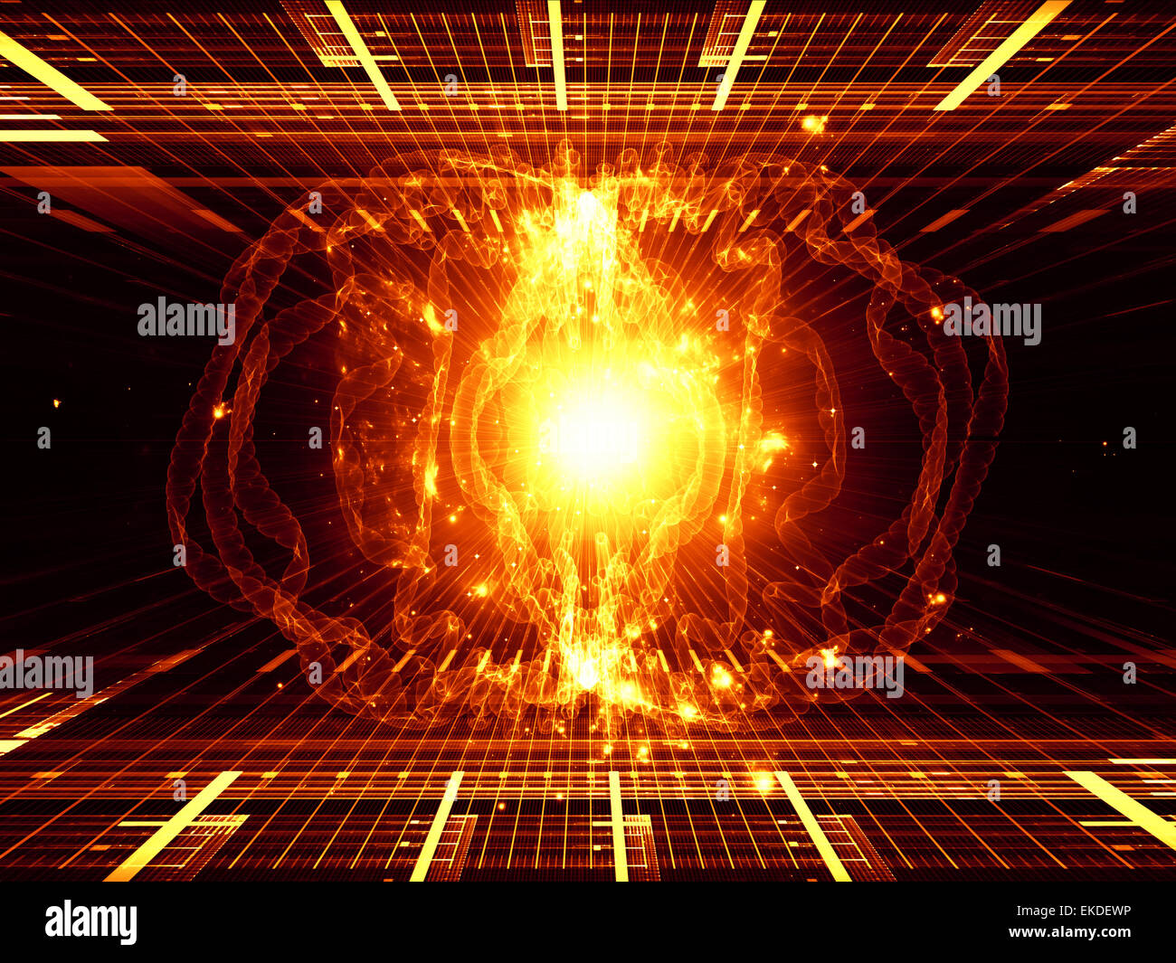 Power burst visual hi-res stock photography and images - Alamy