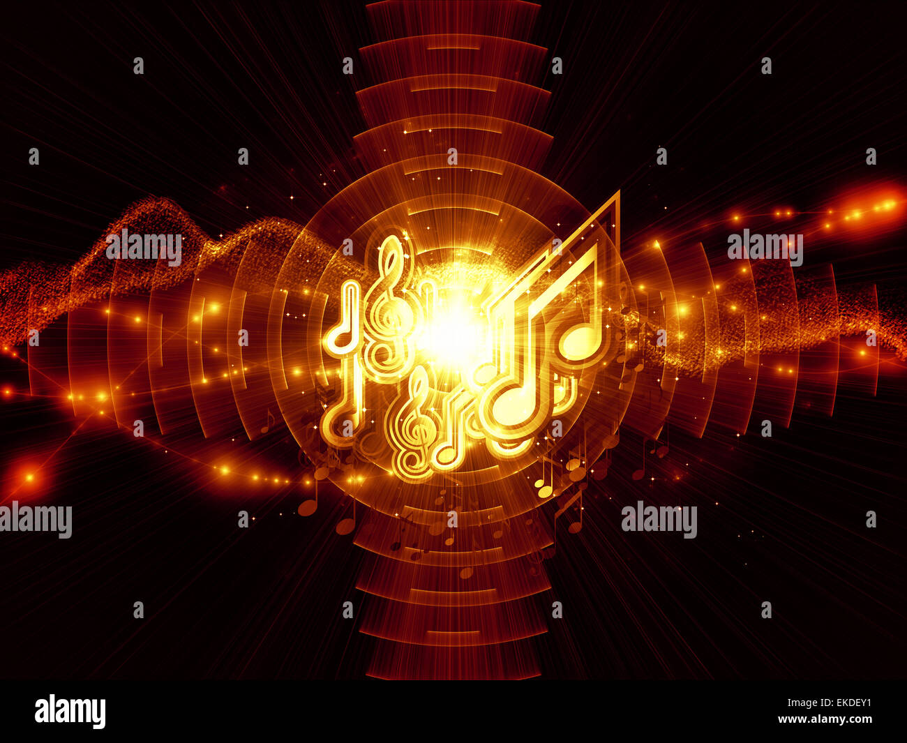Musical wave hi-res stock photography and images - Alamy