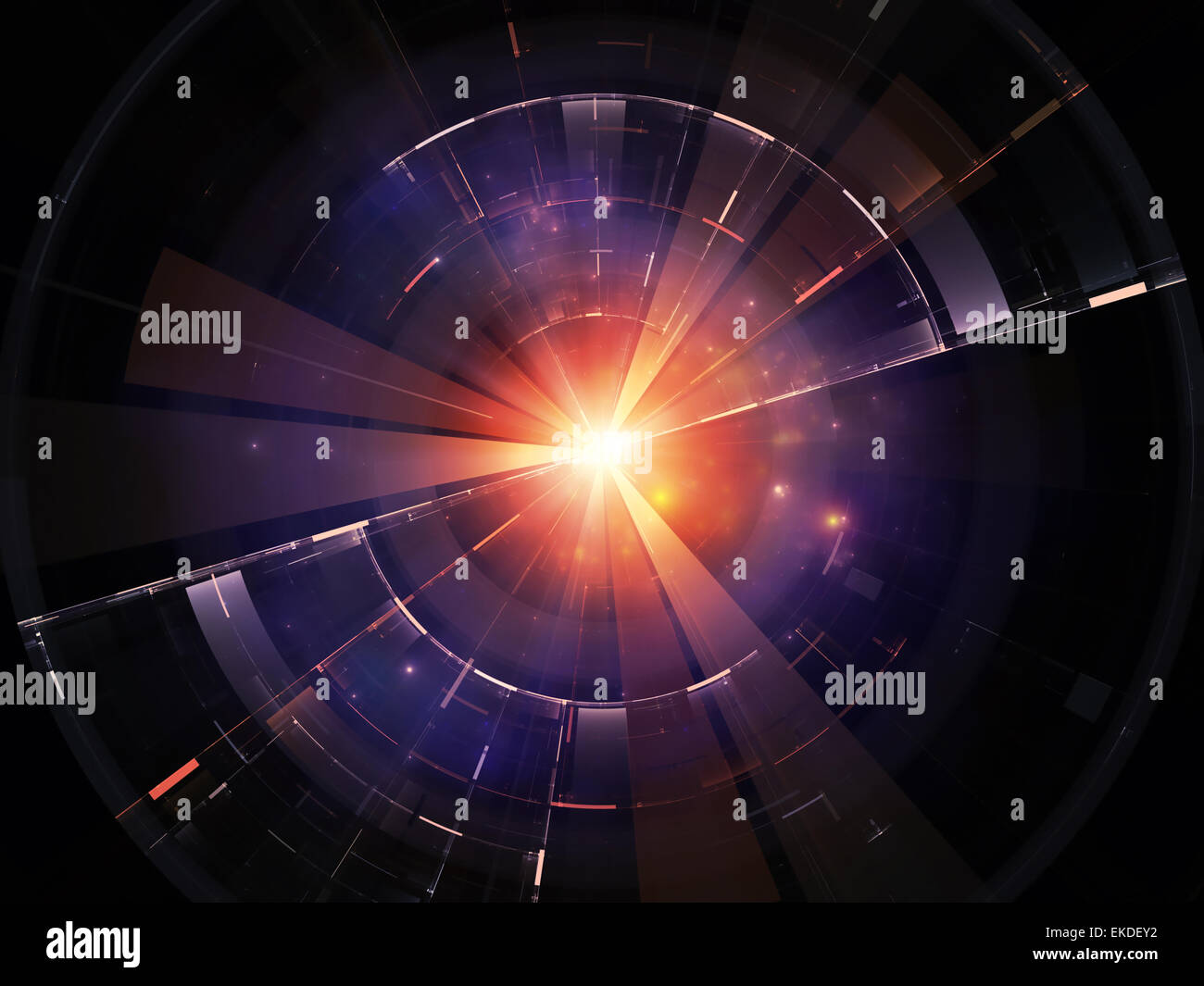 Lights of technology Stock Photo - Alamy