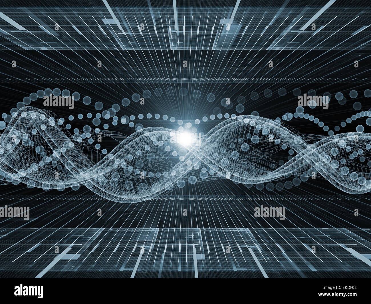 Visualization of Technology Stock Photo - Alamy