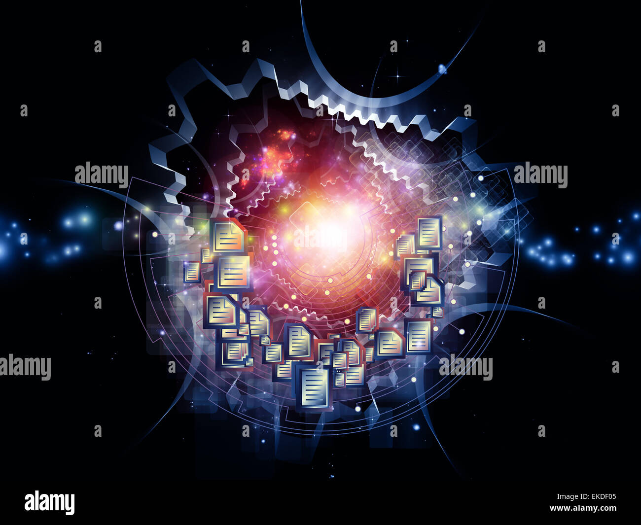 Abstract document background Stock Photo - Alamy