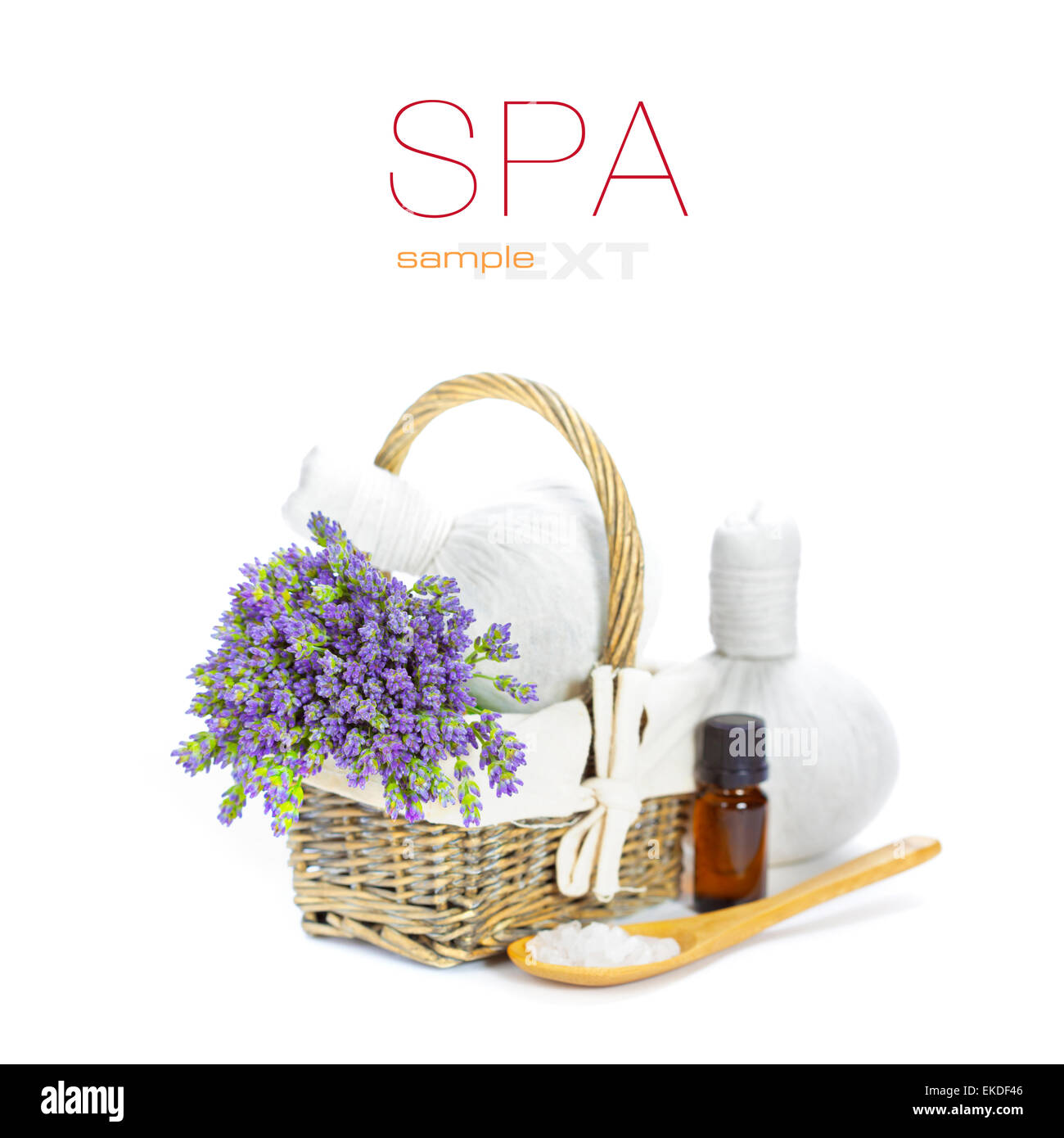 Massage in the spa Cut Out Stock Images & Pictures - Alamy