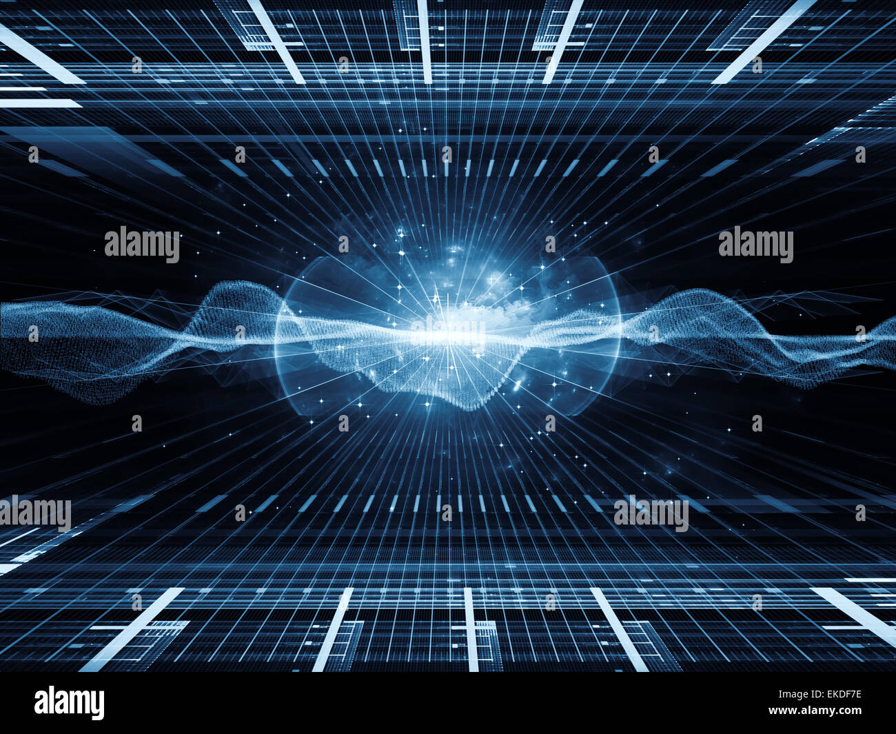 Geometry of Technology Stock Photo - Alamy