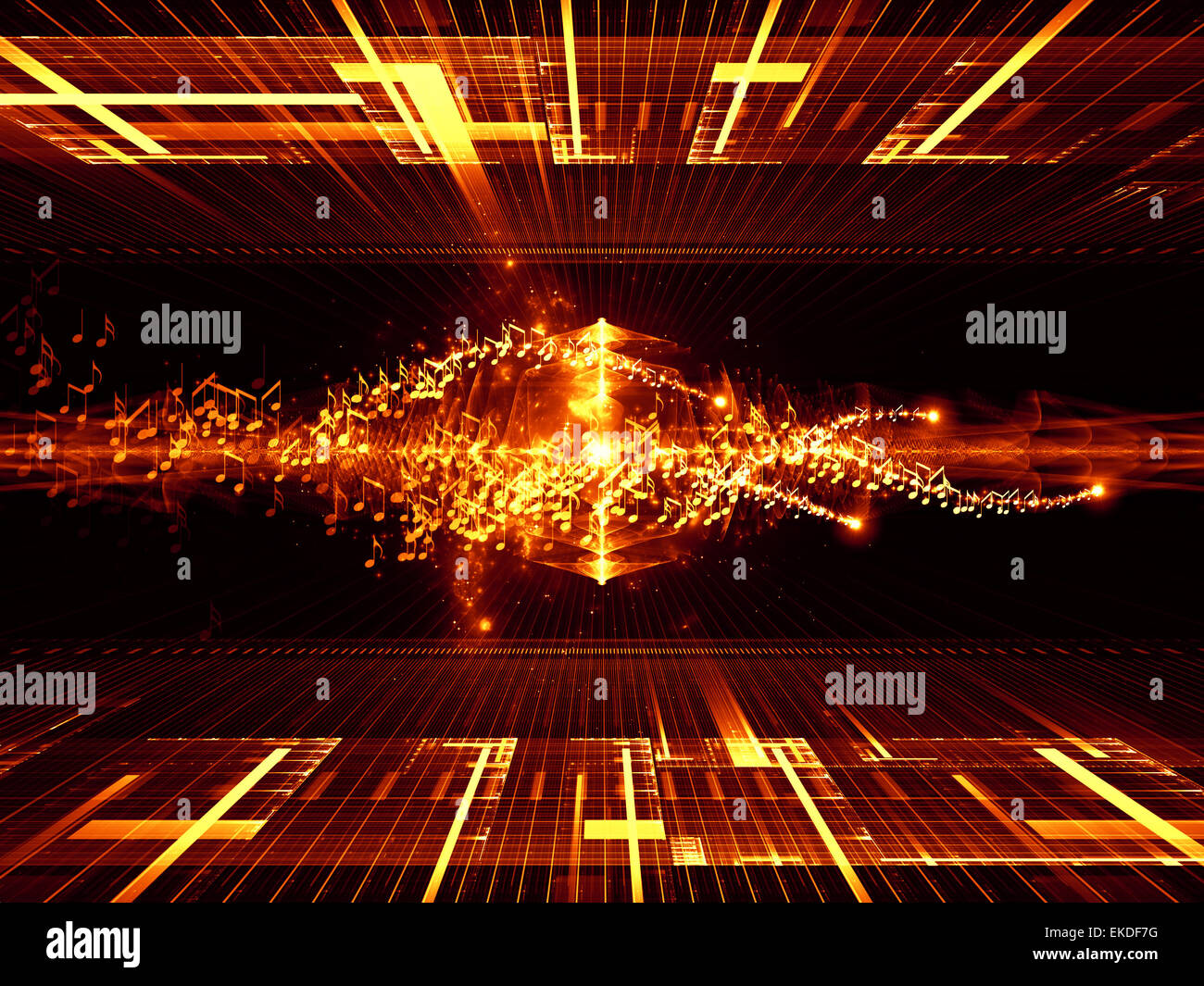 Technology of Music Stock Photo - Alamy