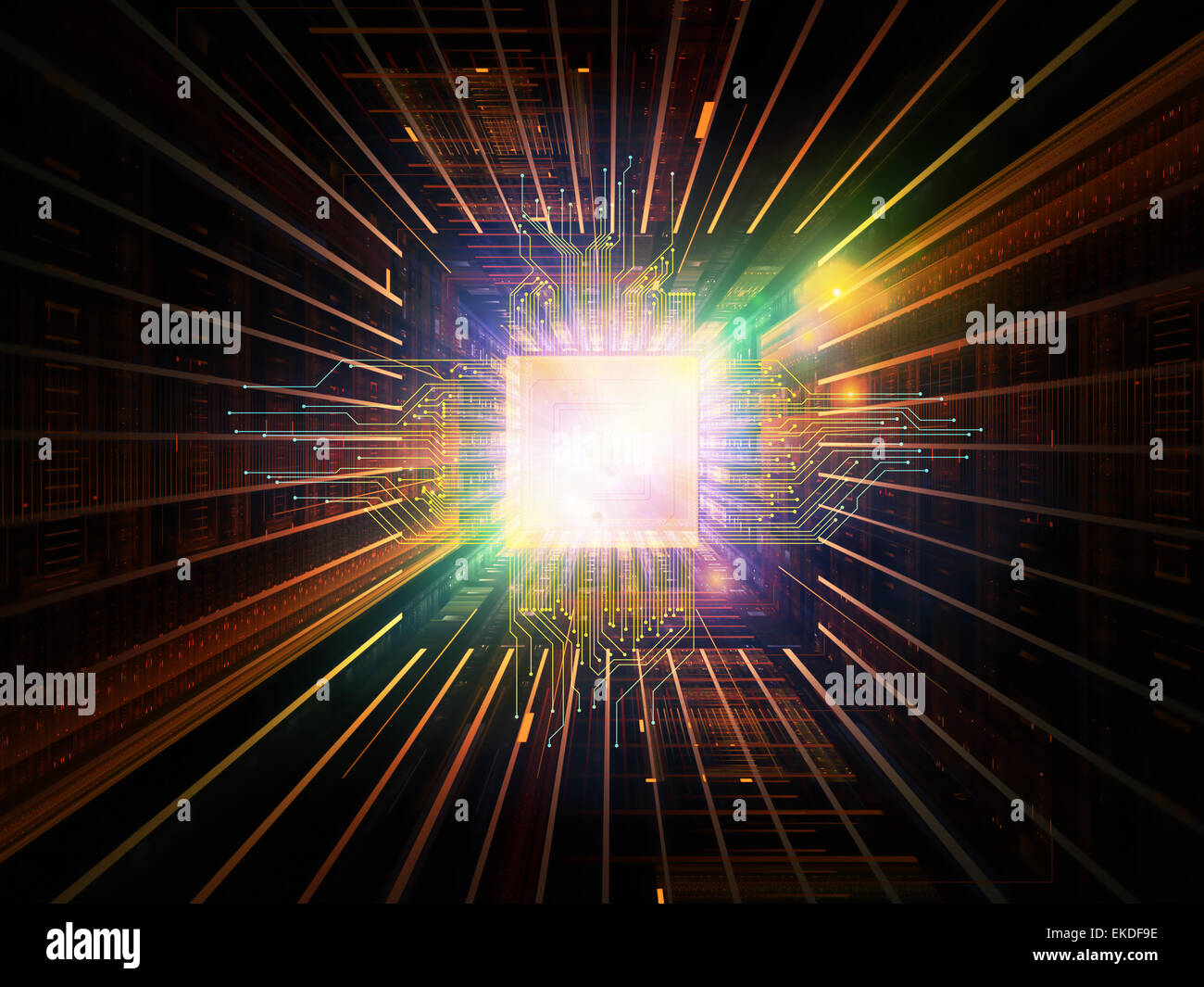Speed of the Processor Stock Photo - Alamy