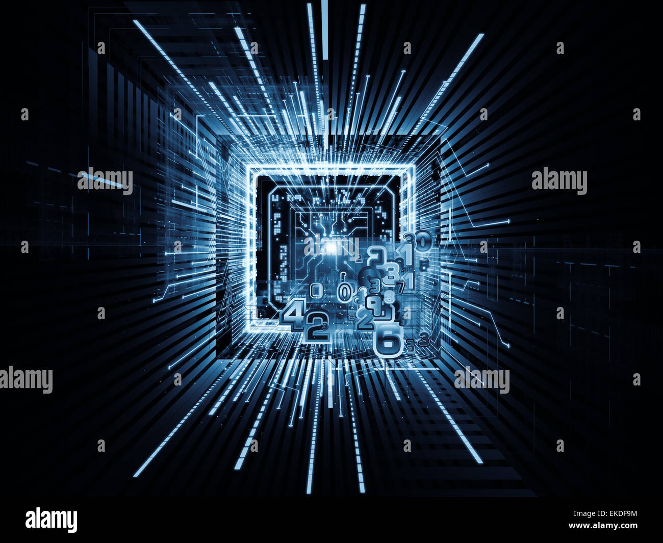 Virtualization of CPU Stock Photo - Alamy