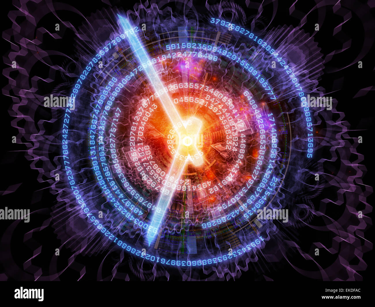 Design clock hi-res stock photography and images - Alamy