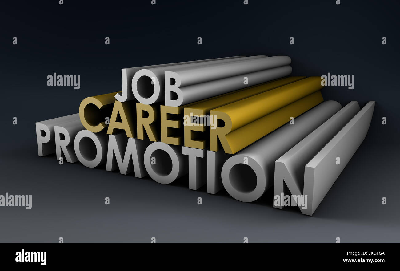 Job Career Promotion Stock Photo - Alamy