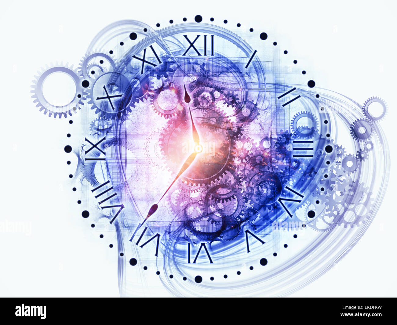 Dynamic of time Stock Photo - Alamy
