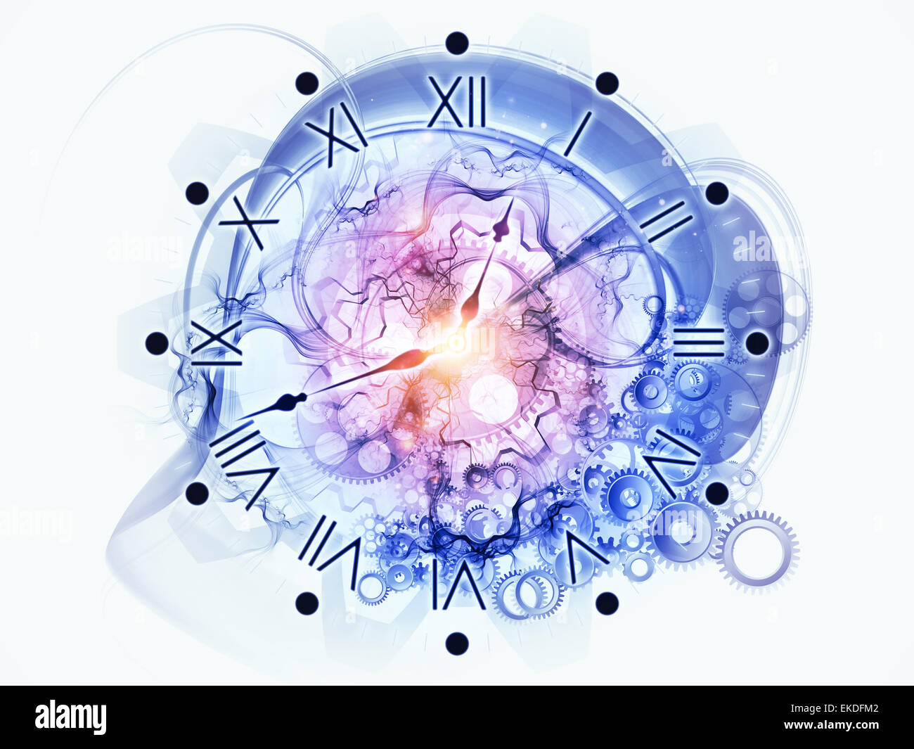 Dynamic clock hi-res stock photography and images - Alamy