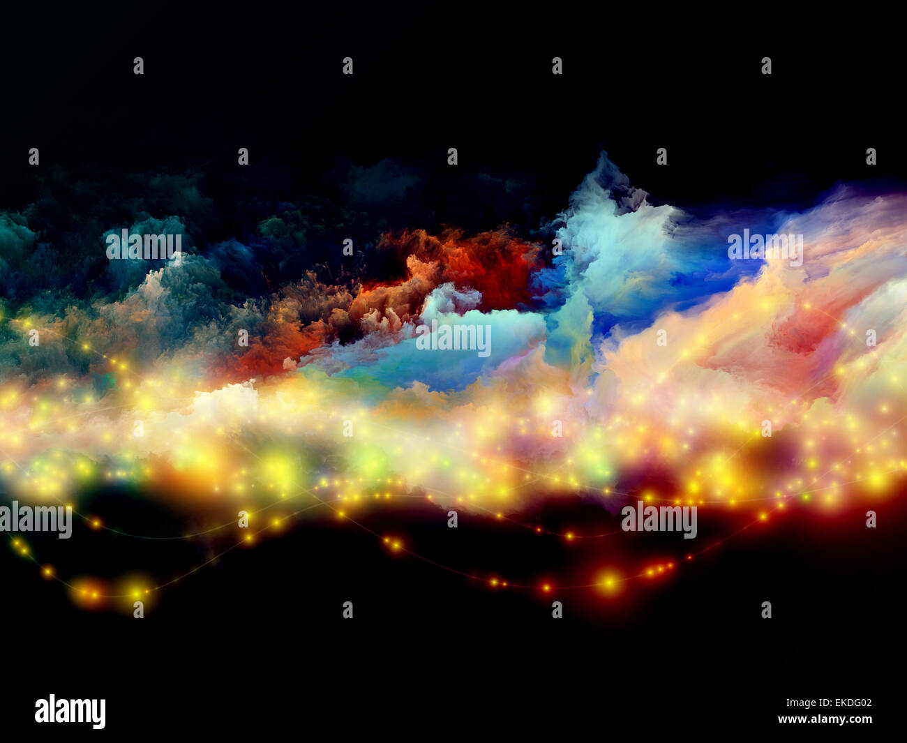 Just lights and colors Stock Photo - Alamy