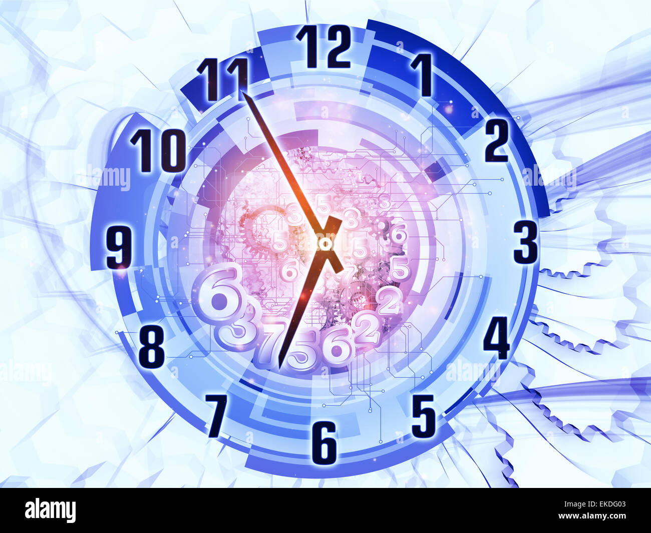 Intervals of time Stock Photo - Alamy