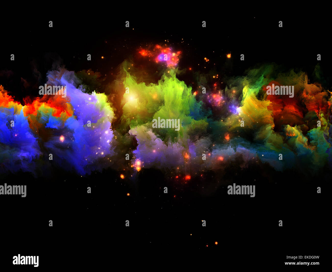 Fractal clouds hi-res stock photography and images - Alamy