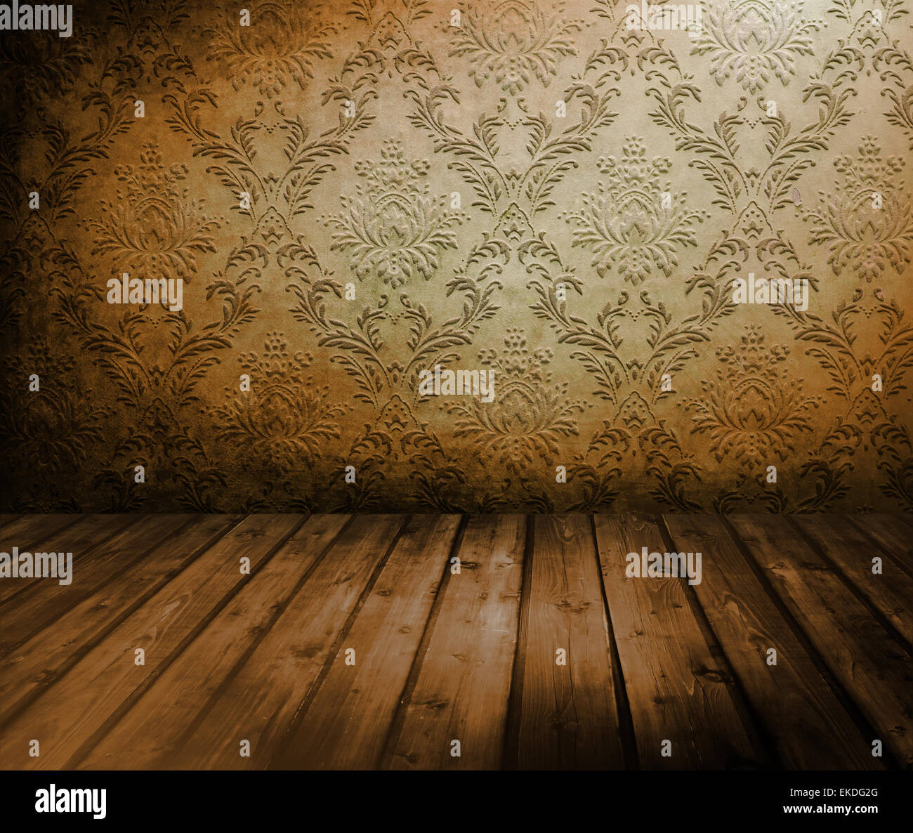 Old wallpaper room hi-res stock photography and images - Alamy