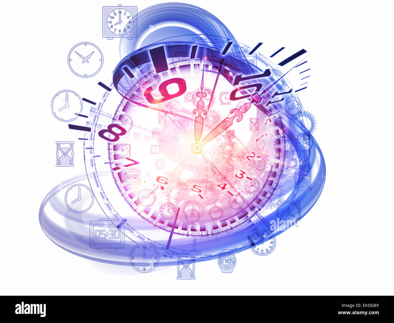 Gears of time Stock Photo - Alamy
