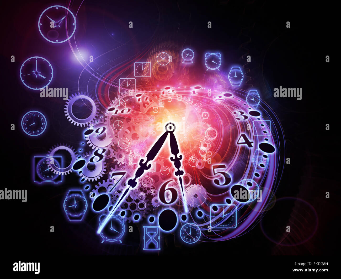Intervals of time Stock Photo - Alamy