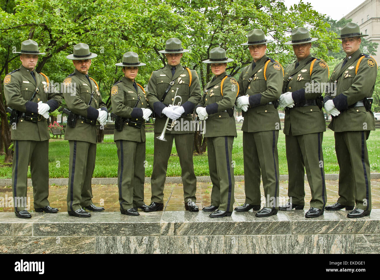 Border patrol honor guard hi-res stock photography and images - Alamy