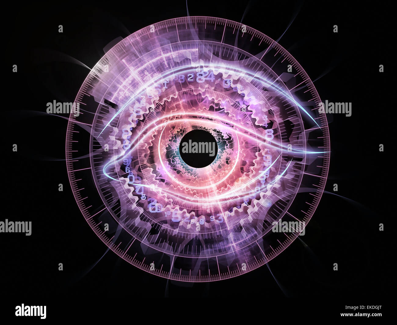 Eye of artificial intelligence Stock Photo - Alamy