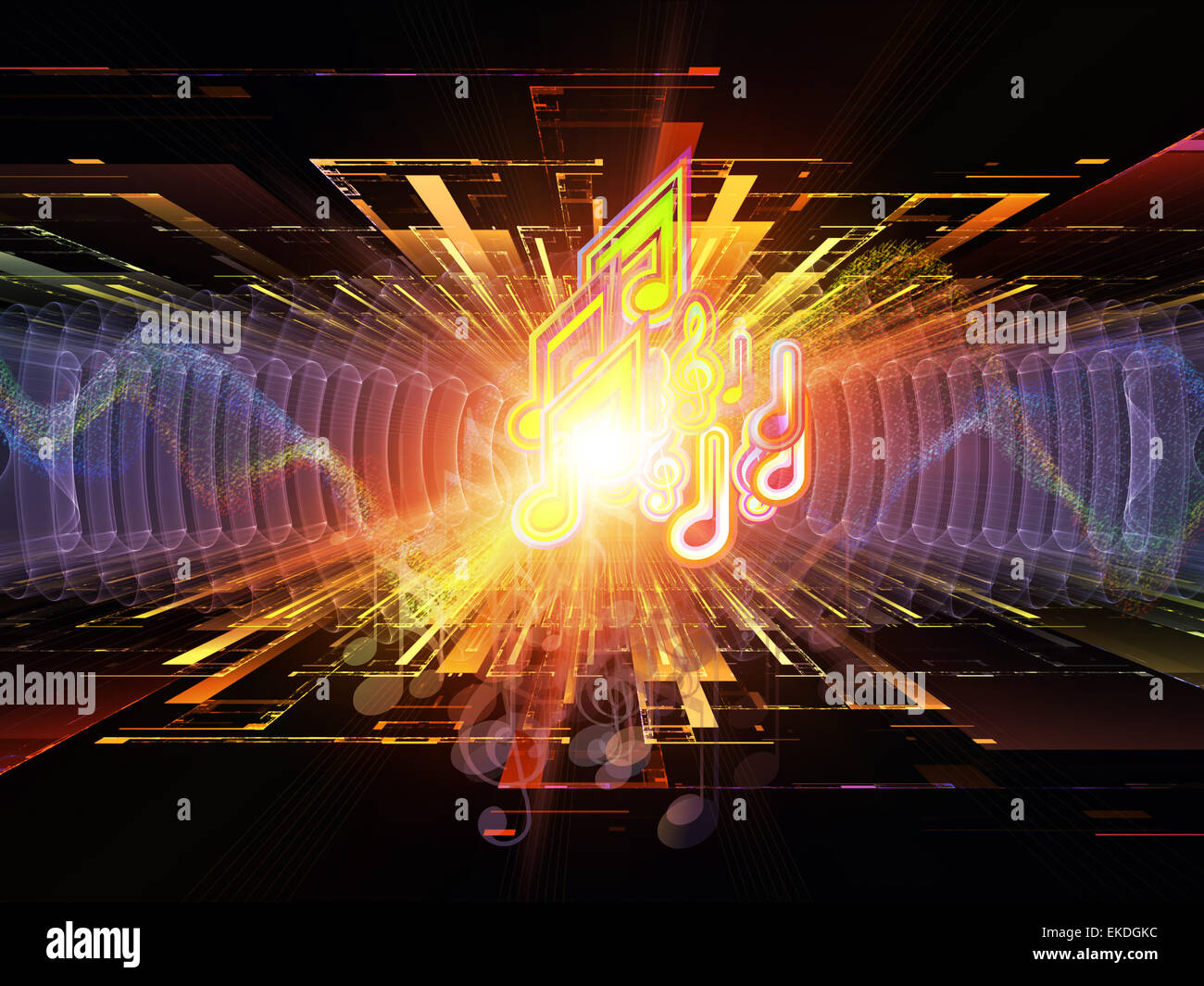 Geometry of sound Stock Photo - Alamy