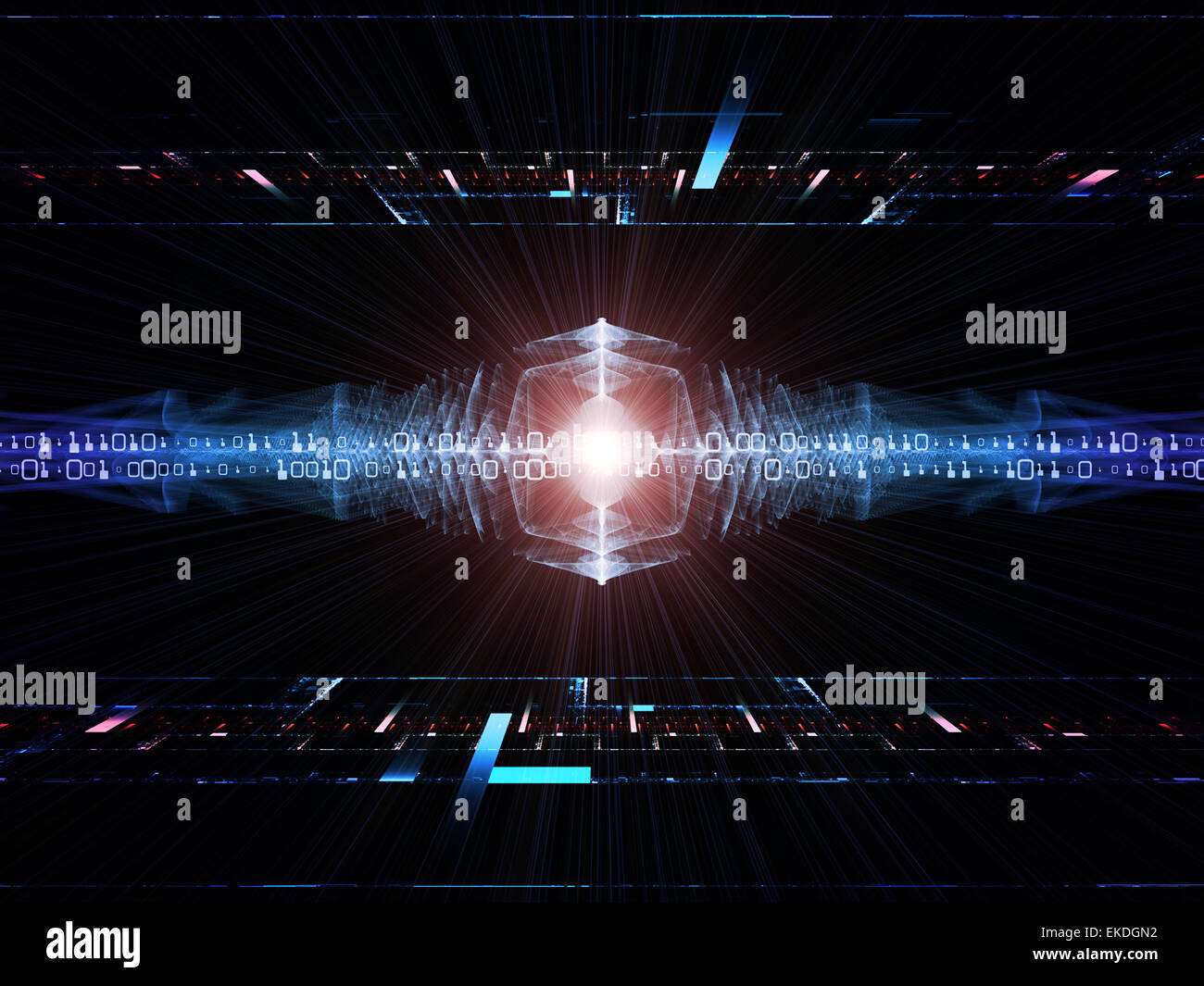 Vision of Technology Stock Photo - Alamy