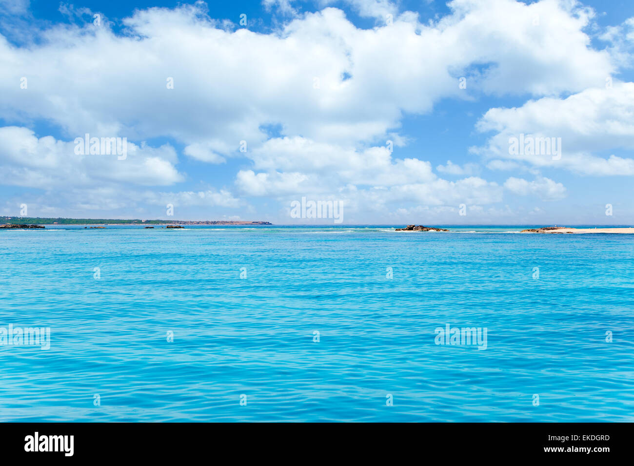 Balearic formentera island in espalmador hi-res stock photography and ...