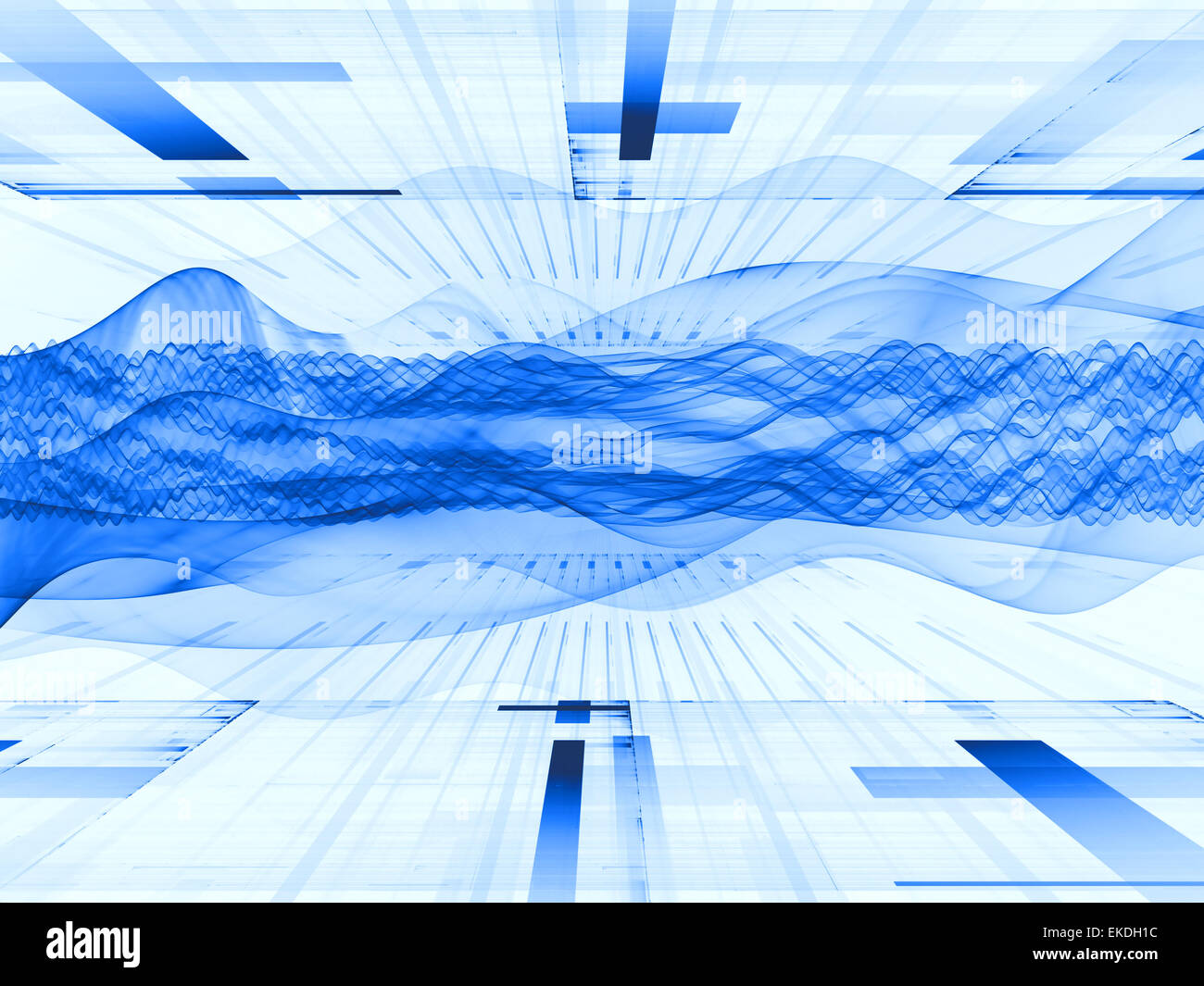 Sine Wave Visualization Stock Photo - Alamy