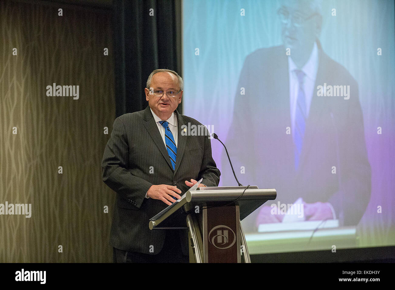 Acting CBP Commissioner Thomas Winkowski introduces Ambassador Michael ...