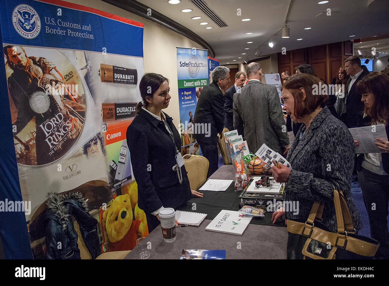 U.S. Customs and Border Protection showcased their latest initiatives ...