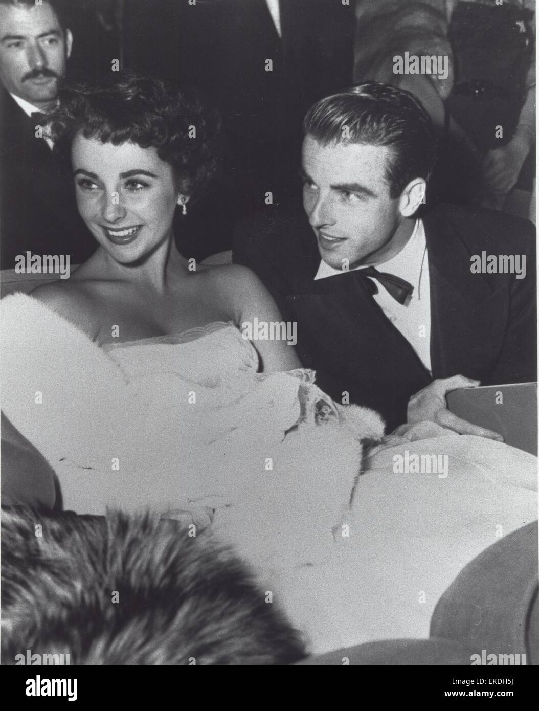 MONTGOMERY CLIFT with Elizabeth Taylor.Supplied by Photos, inc ...