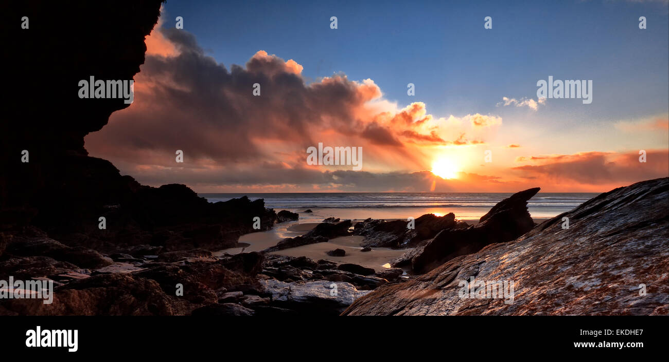 Seascape in cornwall hi-res stock photography and images - Alamy