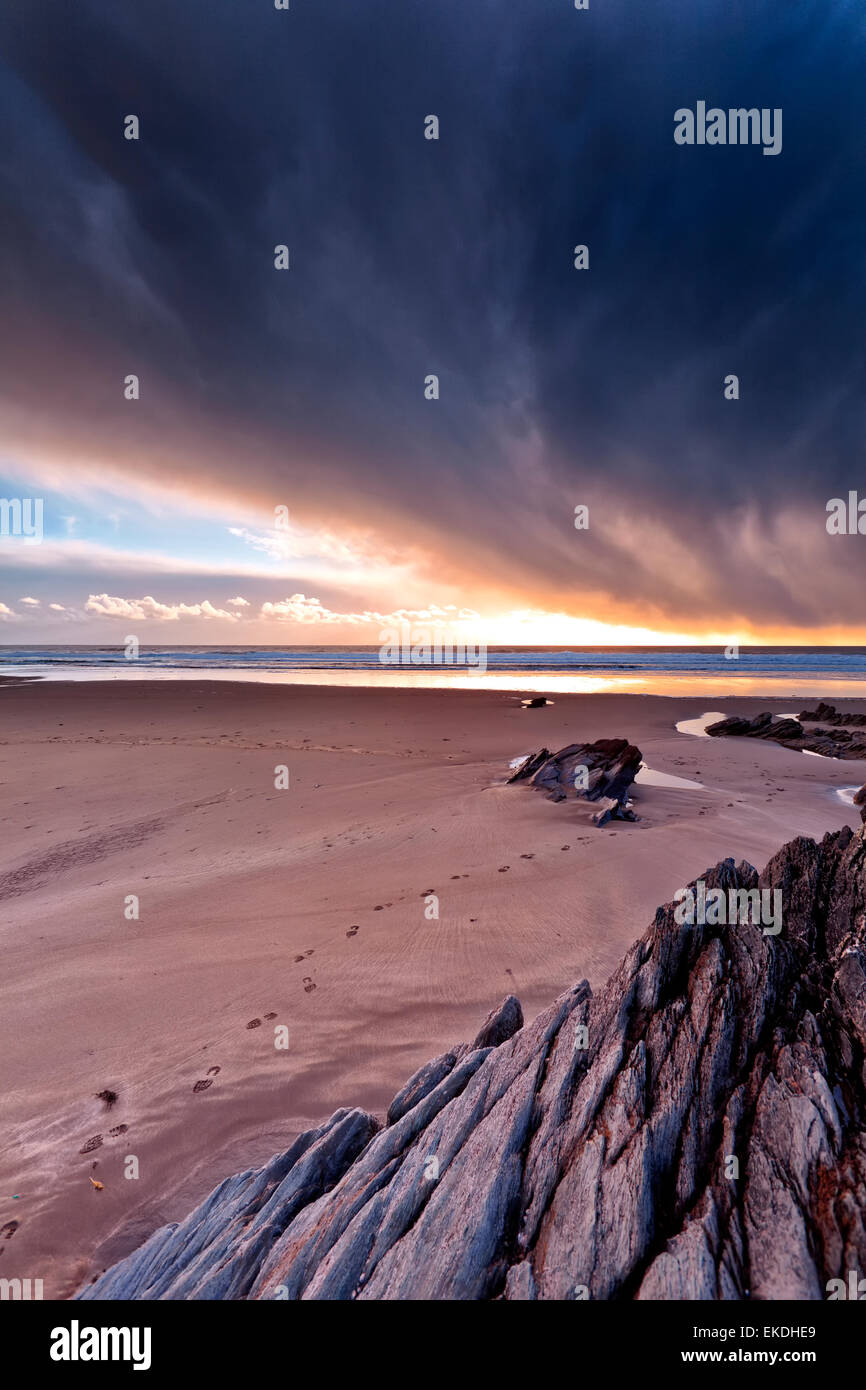 Cornish Storms, Cornwall, UK Stock Photo - Alamy