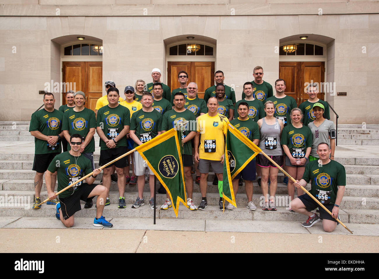The 2014 Police Week 5k in Washington, D.C. saw a large group from CBP ...