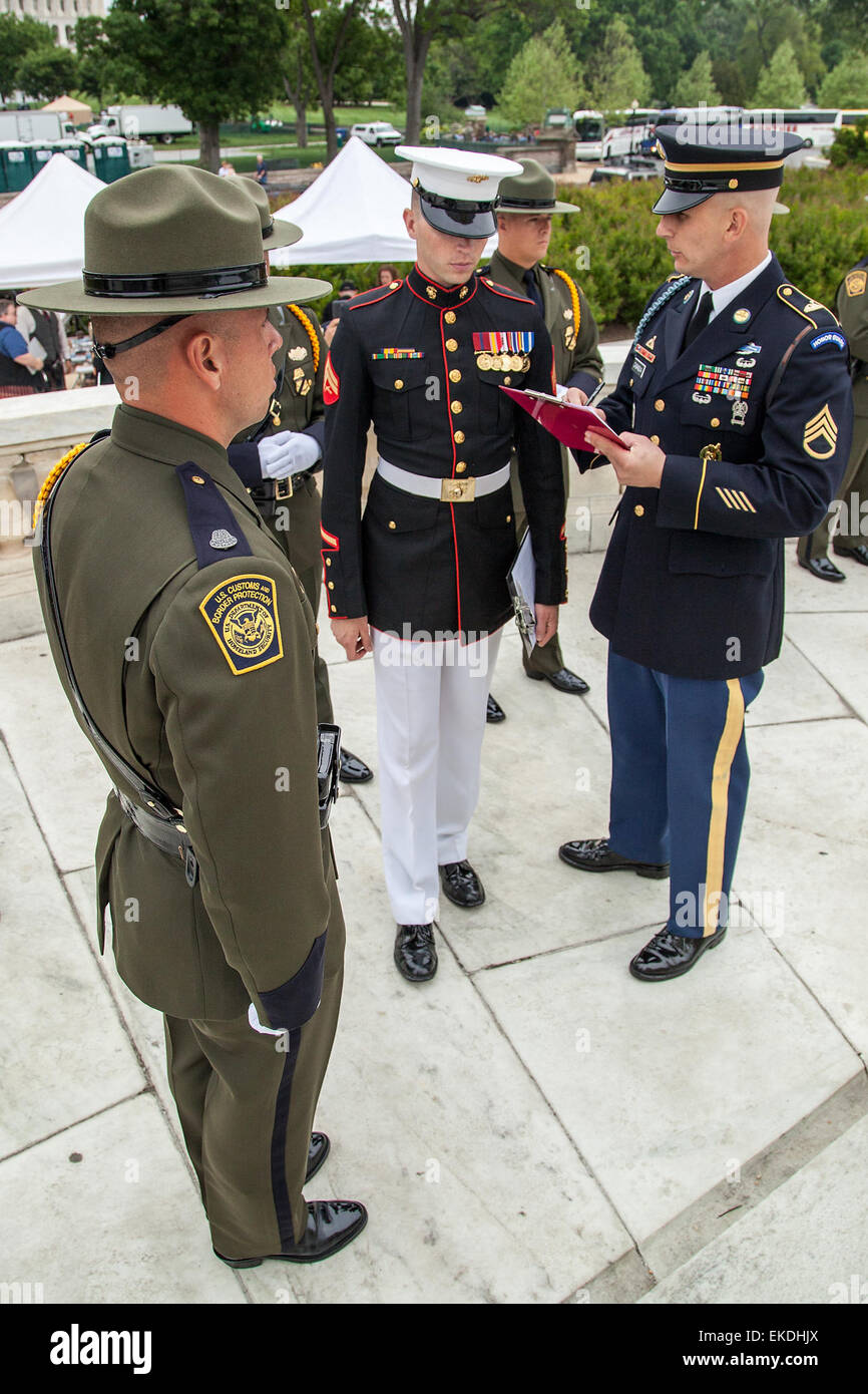 Cbp border patrol honor guard hi-res stock photography and images - Alamy