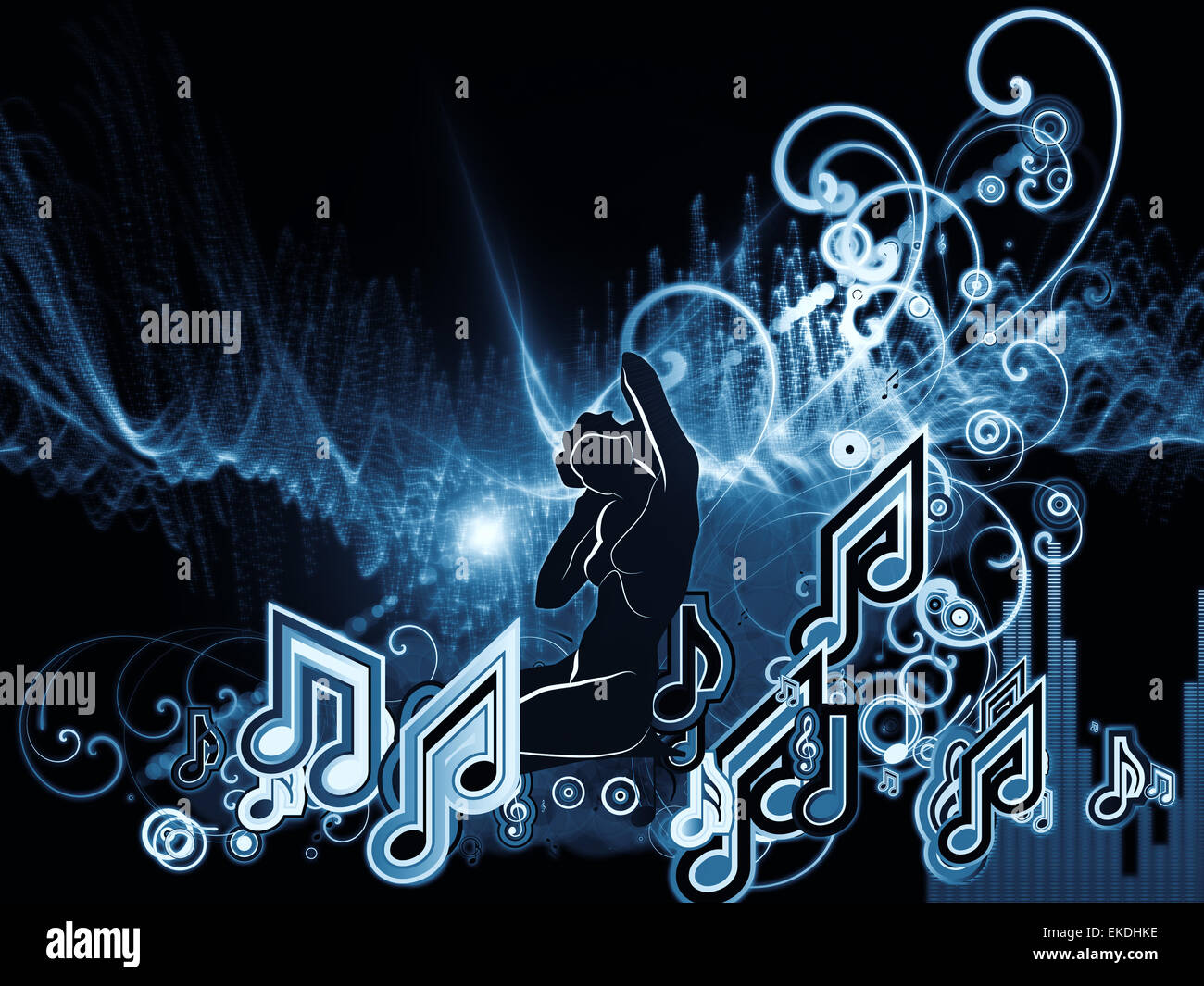 Speed of Music Stock Photo - Alamy