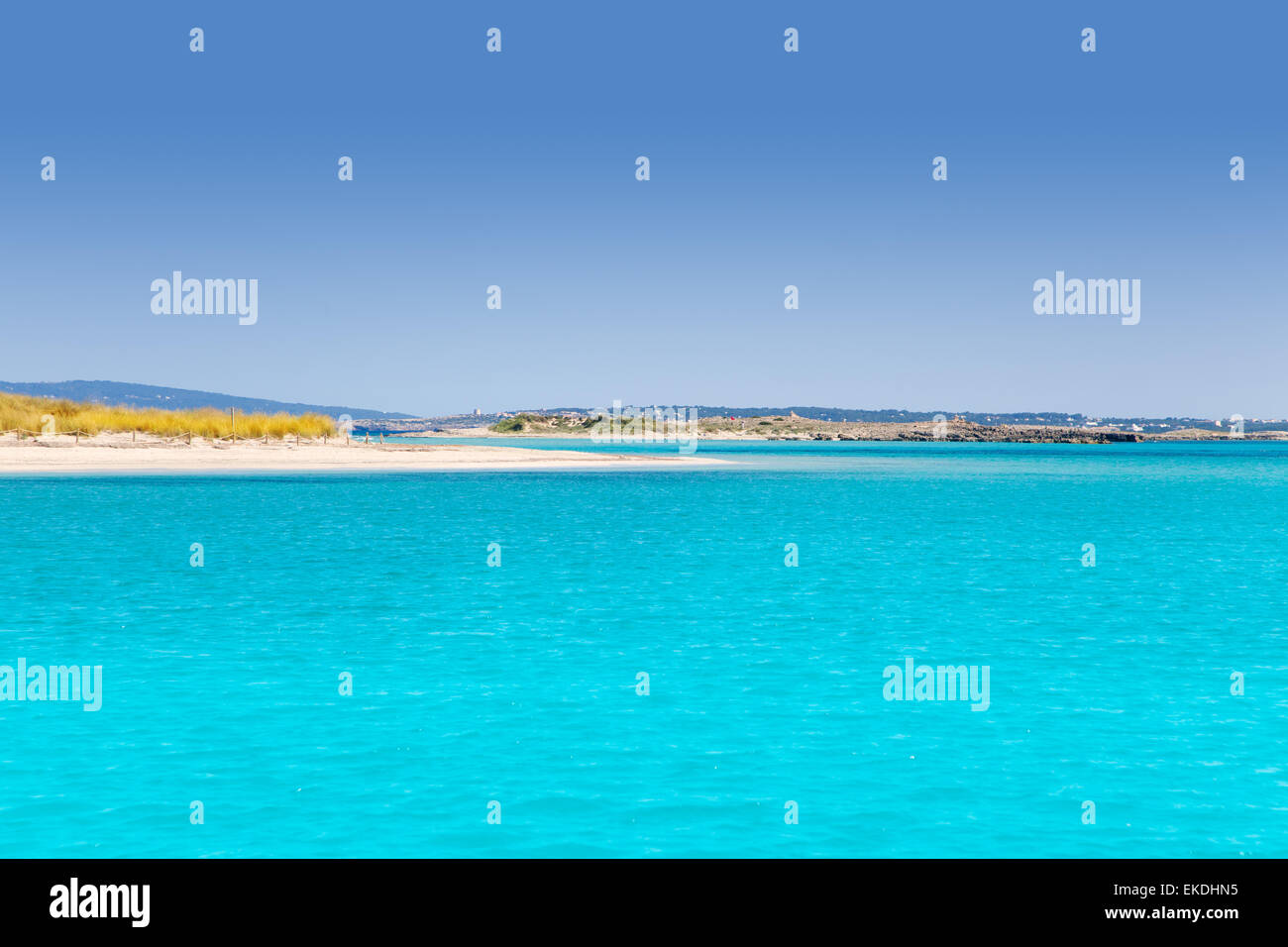 Balearic Formentera island in Espalmador Trucadors Stock Photo - Alamy